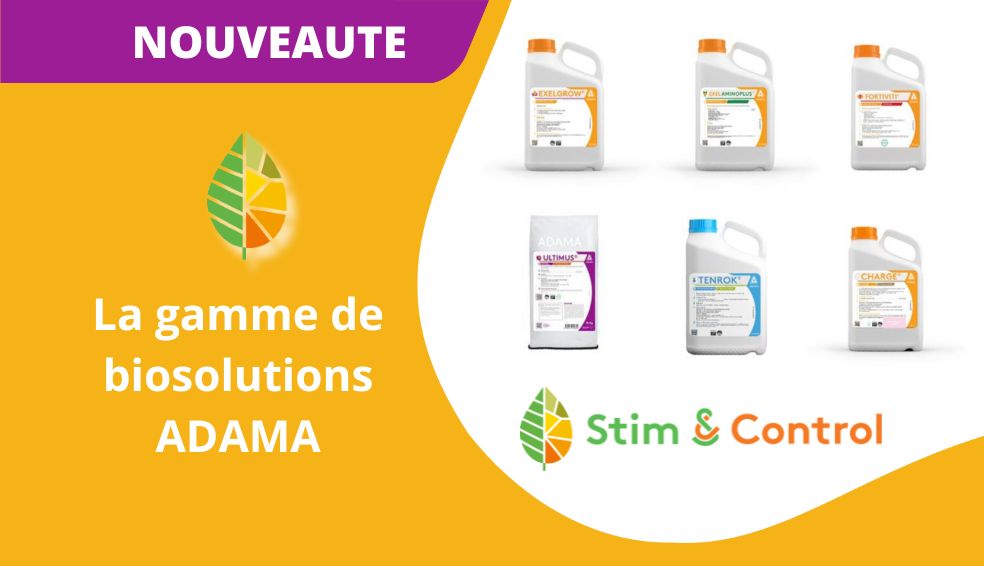 StimAndControl nouvelle gamme de biosolutions ADAMA France